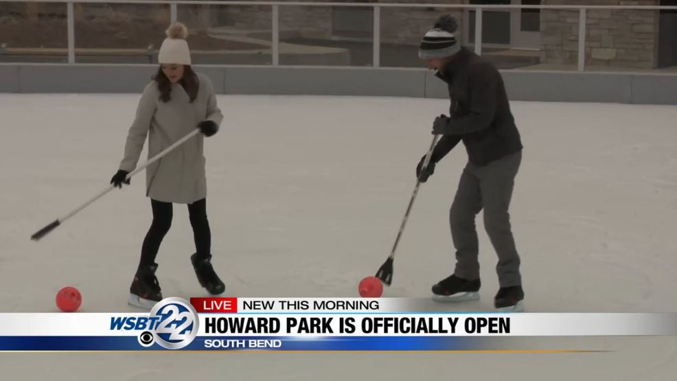 Howard Park's new ice skating rink is officially open | WSBT