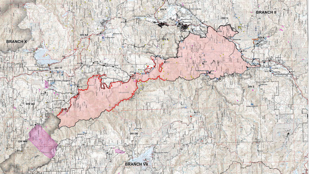 Spot fire grows to more than 5,000 acres in the North Complex | KRCR
