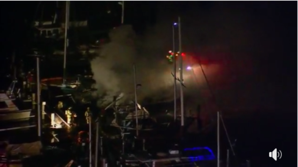 Man displaced after boat fire in Edgewater | WBFF