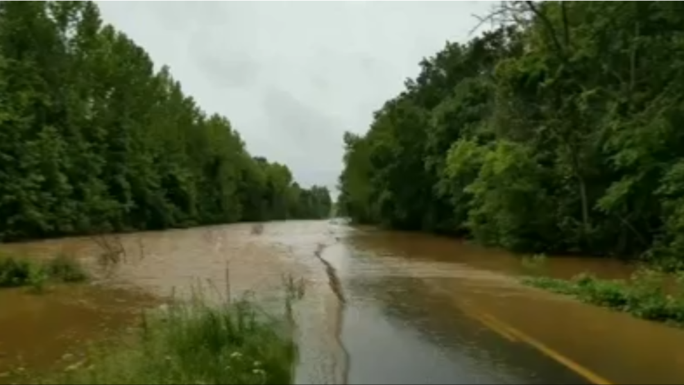 INSIDE THE STORM| Heavy rain causes the Meherrin River to flood | WBFF