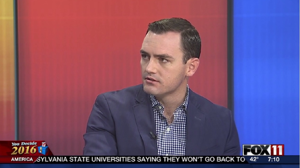 Congressional candidate Mike Gallagher appears on Good Day Wisconsin | WLUK